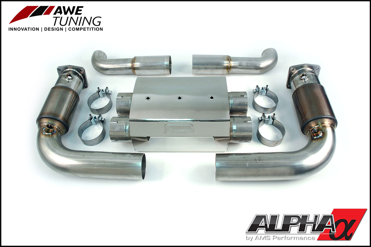AWE Tuning Porsche 997 Turbo Performance Exhaust System
