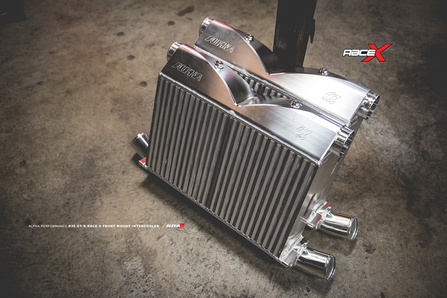Alpha Performance GT-R RACE X Intercooler - AMS Performance