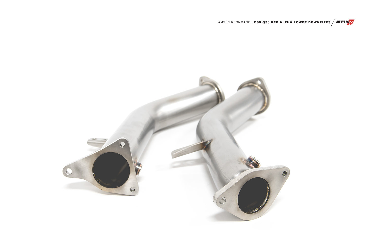 AMS Performance VR30DDTT Race Lower Downpipes - AMS Performance