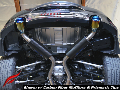 Fast Intentions Q60 3.0L VR30 Cat Back Exhaust - AMS Performance