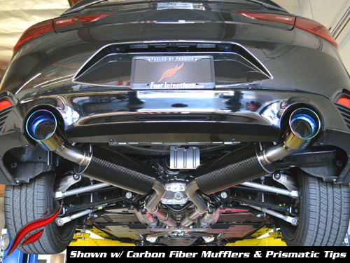 Fast Intentions Q60 3.0L VR30 Cat Back Exhaust - AMS Performance