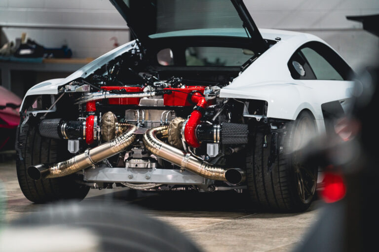 AMS Performance Audi R8 ALPHA Twin Turbo Kit - AMS Performance