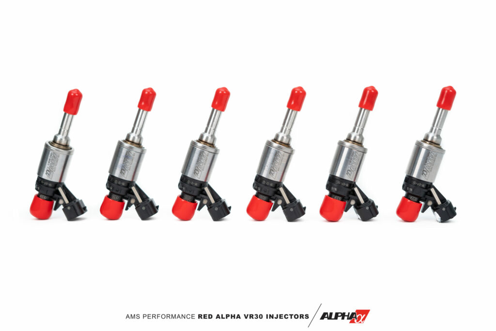 Red Alpha VR30DDTT Kinetic Direct Injectors - AMS Performance