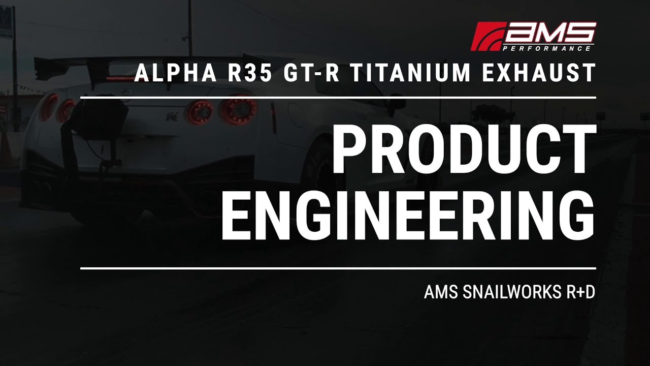 The Alpha R35 GT-R Titanium Exhaust - AMS Performance