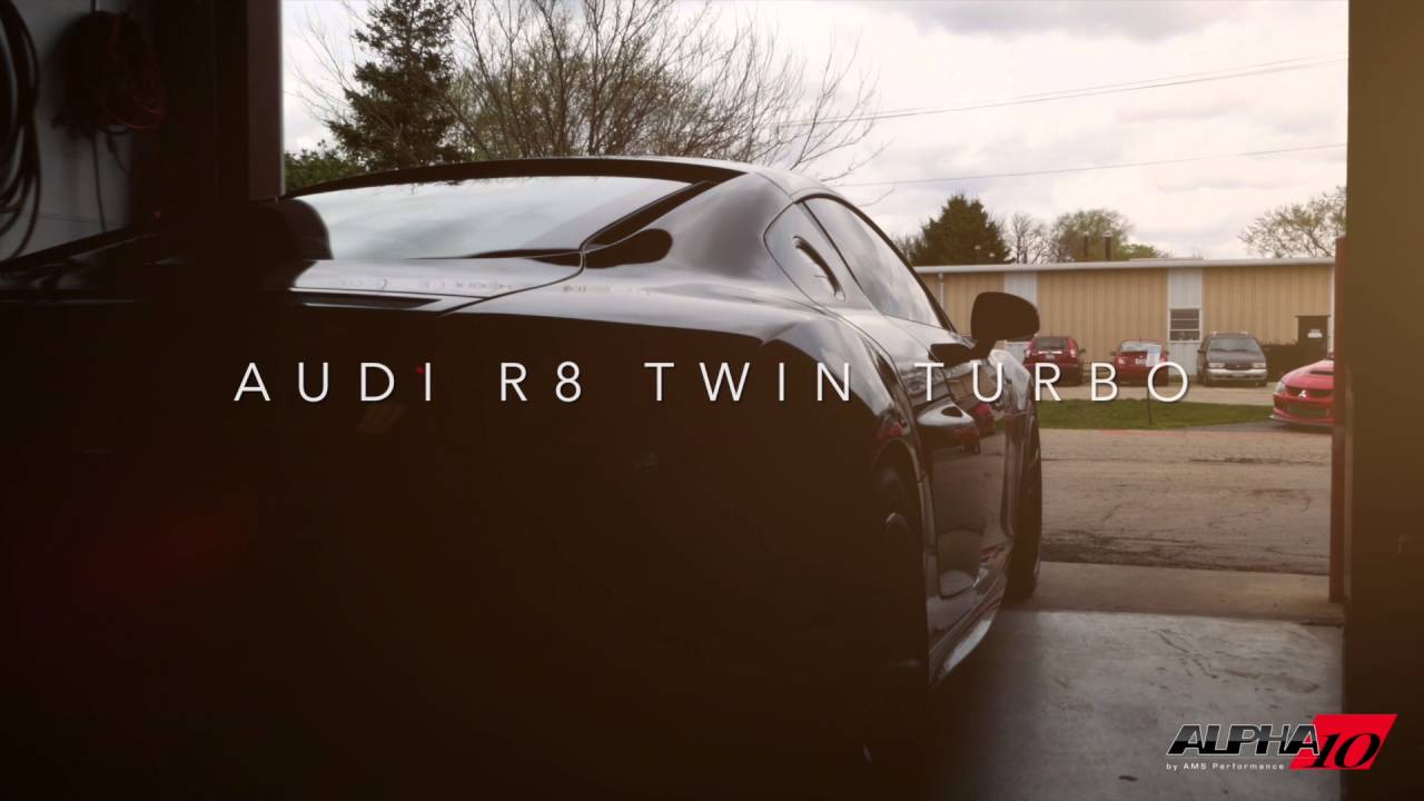 Alpha 10 Audi R8 Twin Turbo System - AMS Performance