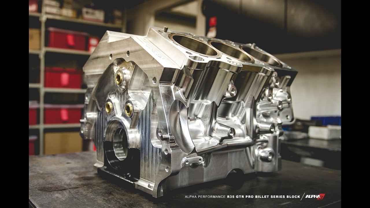 ALPHA VR38 BILLET BLOCK NOW AVAILABLE! - AMS Performance