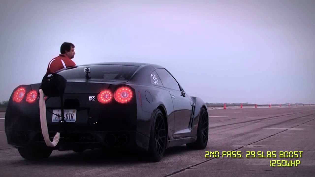AMS Alpha Omega GT-R Top Speed Record: 233mph "Drift"!!! - AMS Performance