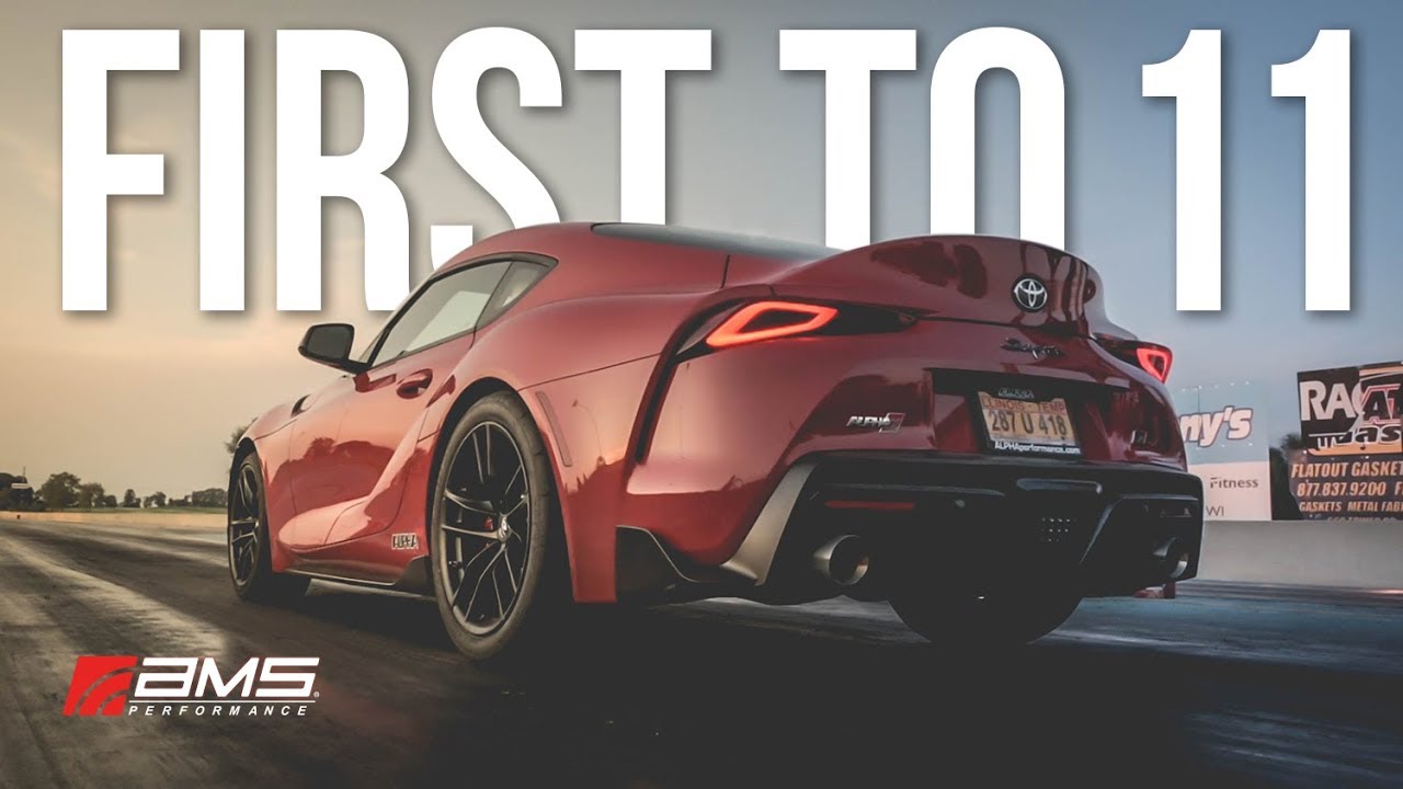 First 11 second Supra! - AMS Performance