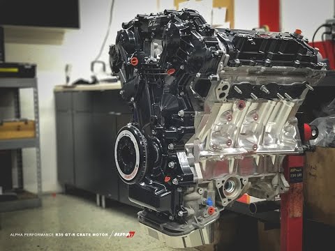 Alpha Performance R35 GT-R Crate Engine Time Lapse - AMS Performance