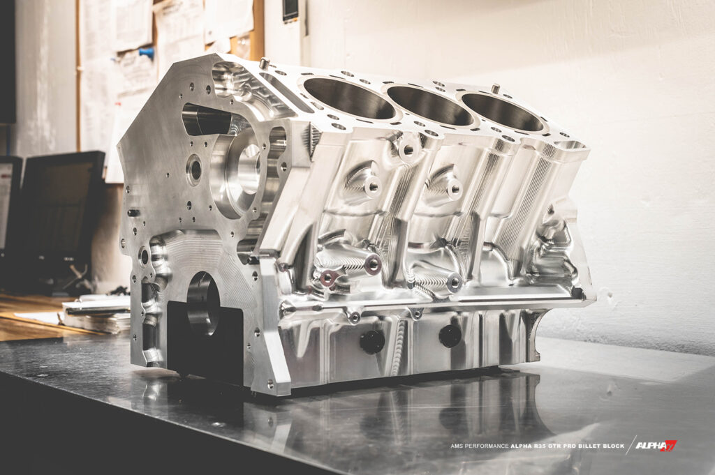 AMS Performance 4.3L VR38 Stage 5 Billet Short Block - AMS Performance