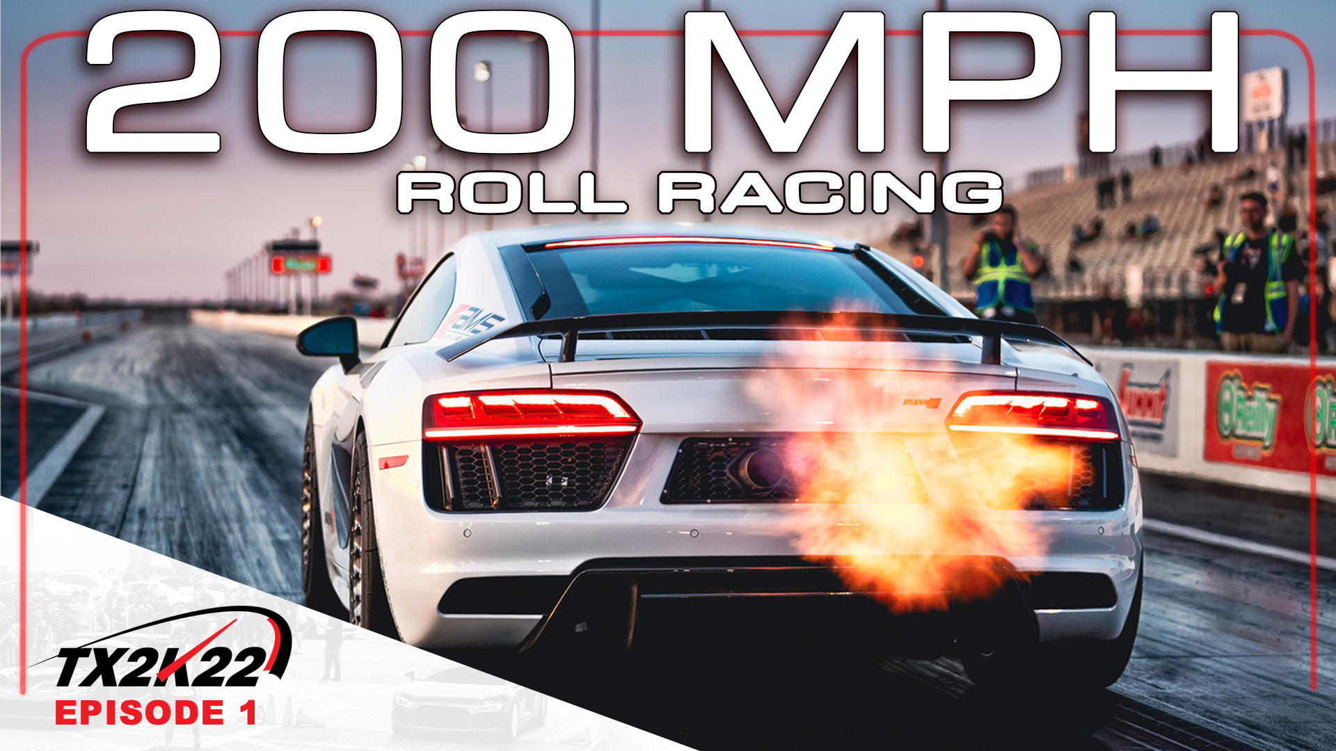 STOCK MOTOR TT R8 HITS 200MPH AT TX2K! | AMS Performance Ep. 1 - AMS Performance