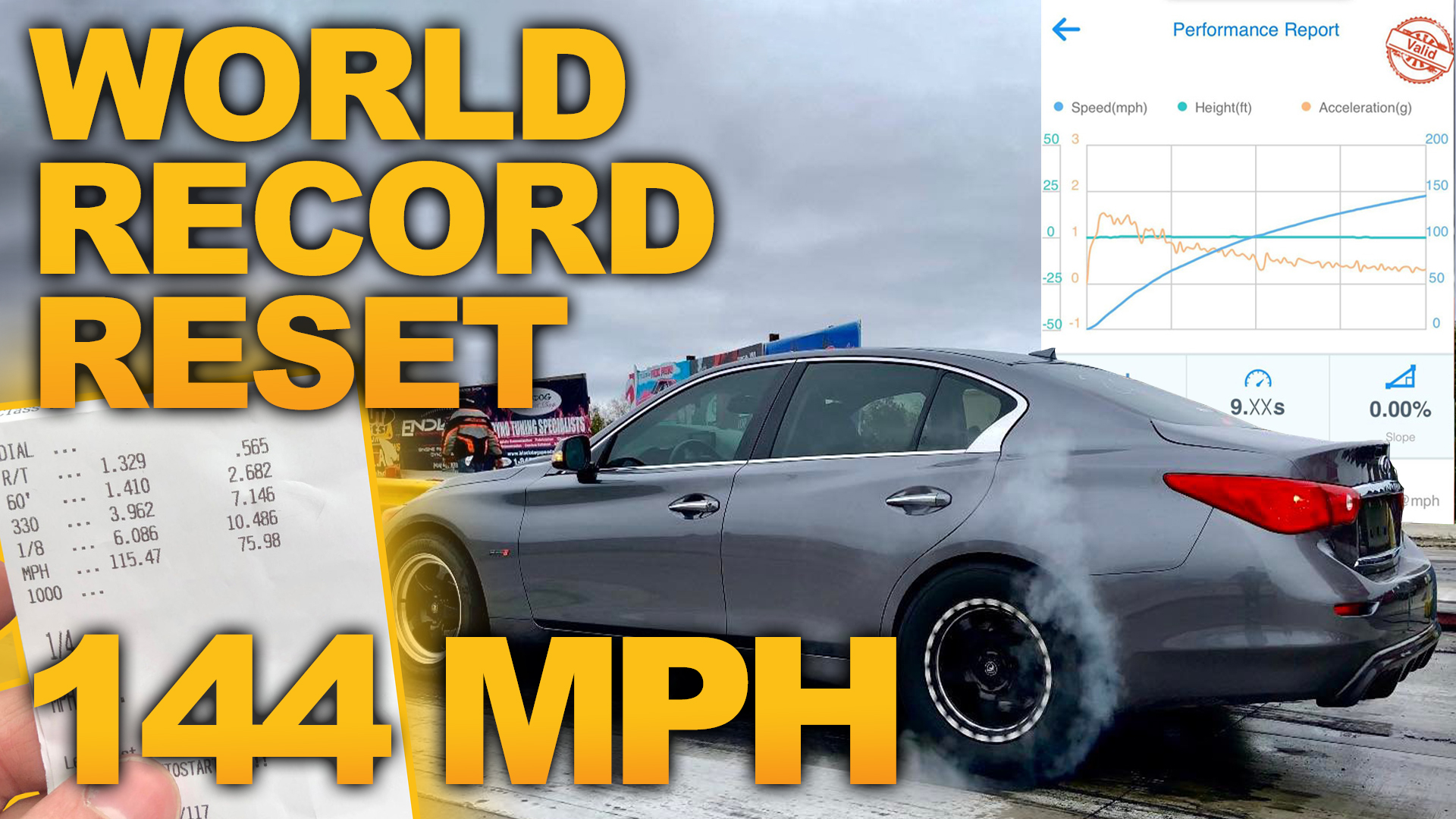 Fastest Q50 IN THE WORLD! | VR30 Intercooler Prototype Testing - AMS ...