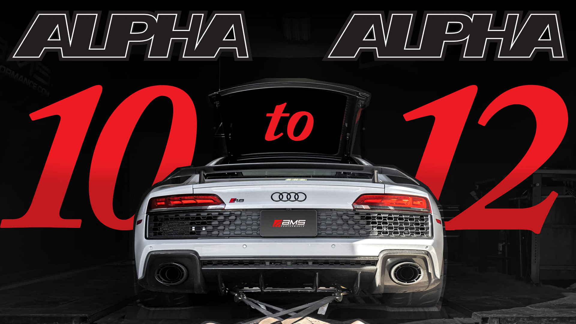 Getting MORE POWER out of your TWIN TURBO R8! | Alpha 10 to Alpha 12 ...