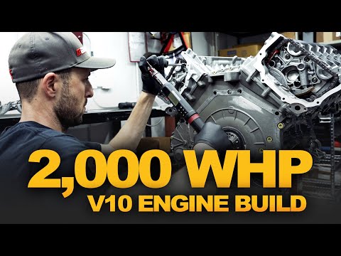 2,000+ WHP Lamborghini V10 Race Engine Builds | World's First ALPHA 16 ...