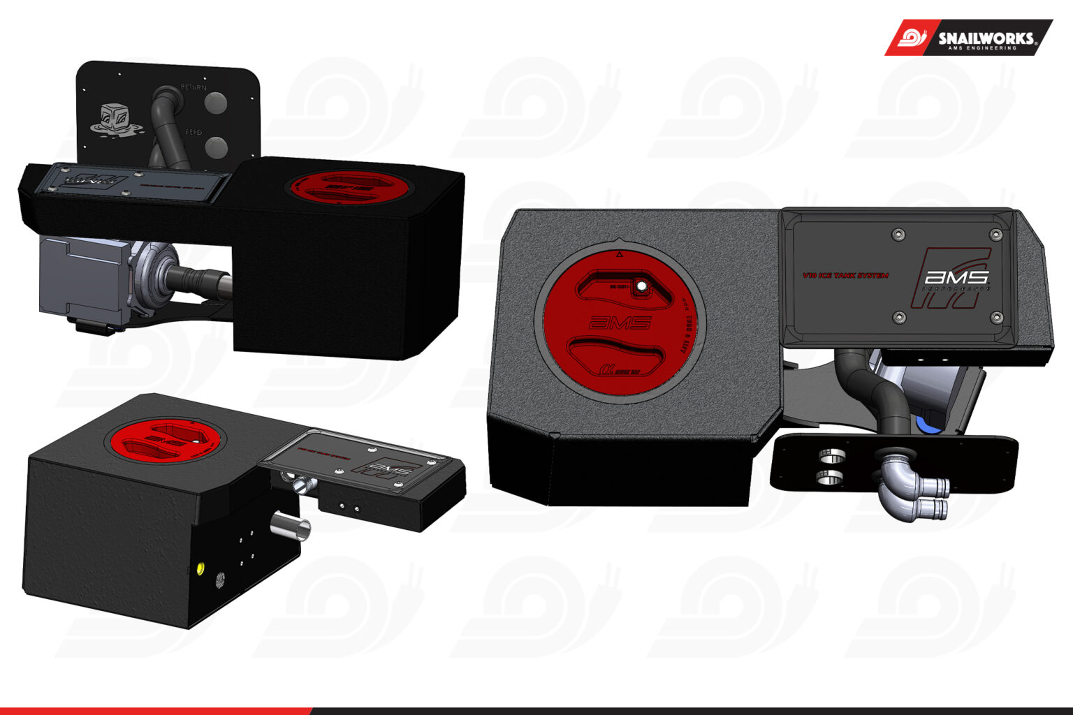 AMS Performance R8/Huracan Ice Tank - AMS Performance