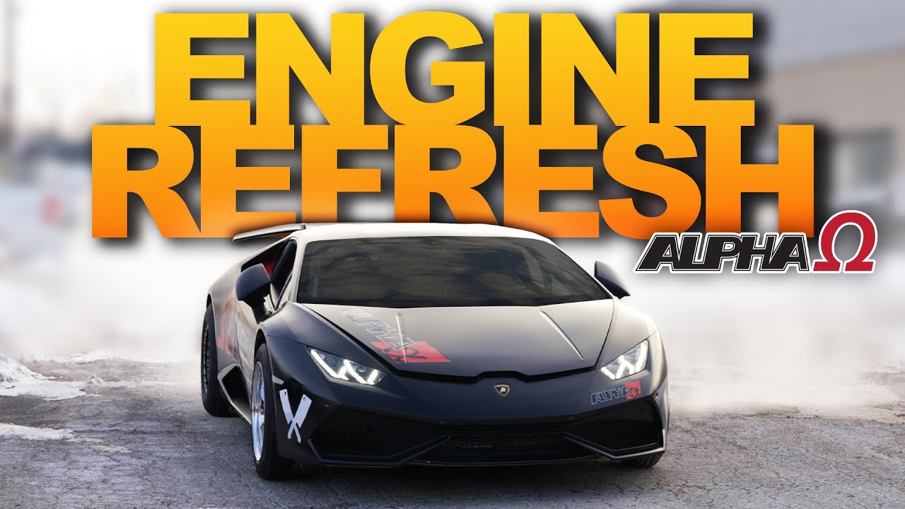 Return of ALPHA OMEGA Drag Huracan - Engine Refresh | Part I - AMS ...