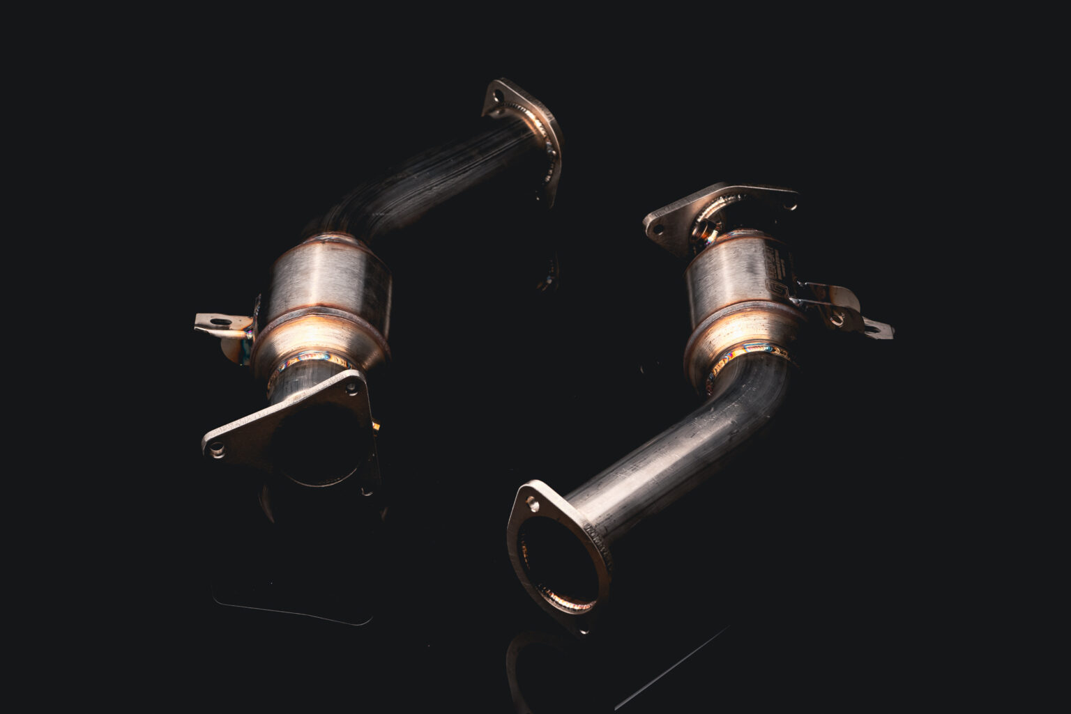 AMS Performance VR30DDTT Street Lower Downpipes - AMS Performance