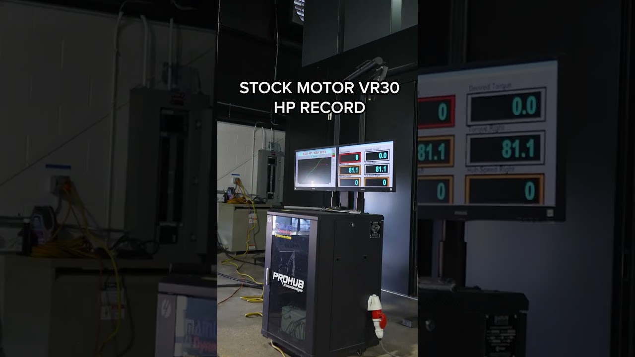 New VR30 Stock Block Horsepower Record 📈 - AMS Performance
