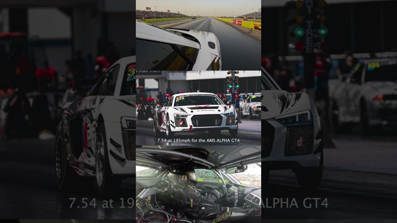 AMS ALPHA GT4 Goes 7.54 at 195mph at TX2K 🏎️💨 - AMS Performance