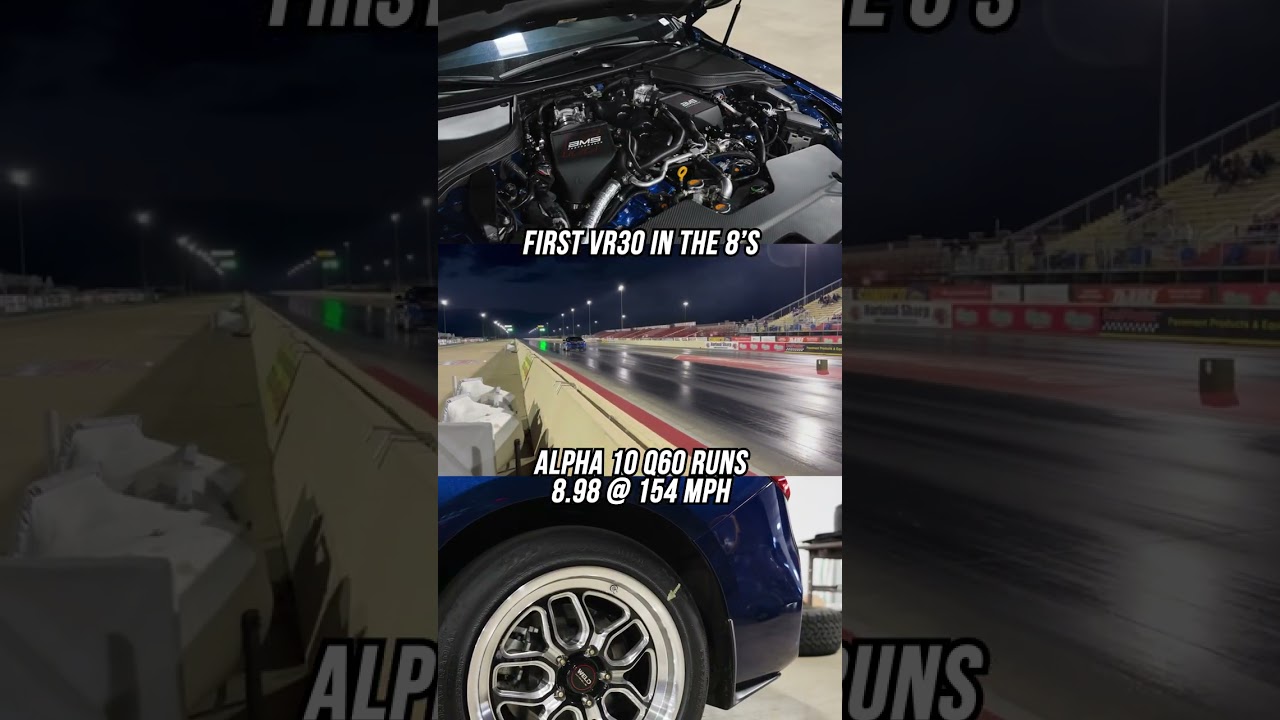 The First 8 Second VR30 🚦🏎️💨⏱️ - AMS Performance